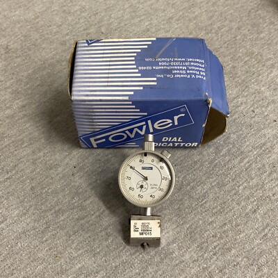 Fowler ADG Dial Indicator w/ 0-0.250" Measuring Range | eBay