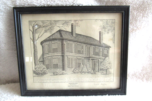 FRAMED GROUSELAND SIGNED SCOTT KIEFER 10X8 ART PRINT-Home of William H ...