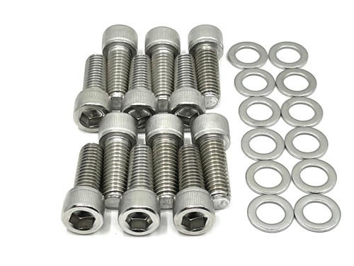 SBC intake manifold bolts socket stainless 327 350 400 Small block ...