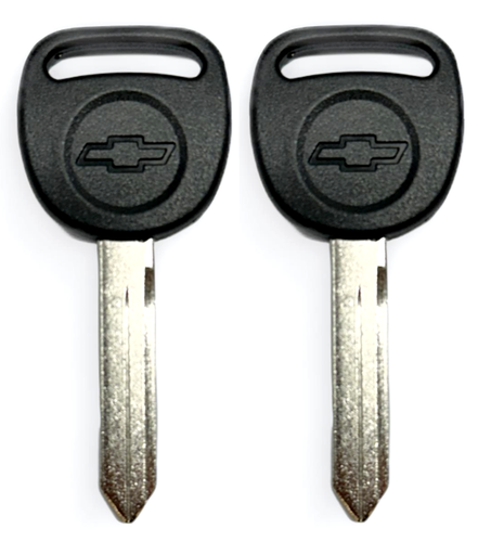 Set Of 2 CHEVROLET B102 Mechanical Plastic Head Key B102P | eBay