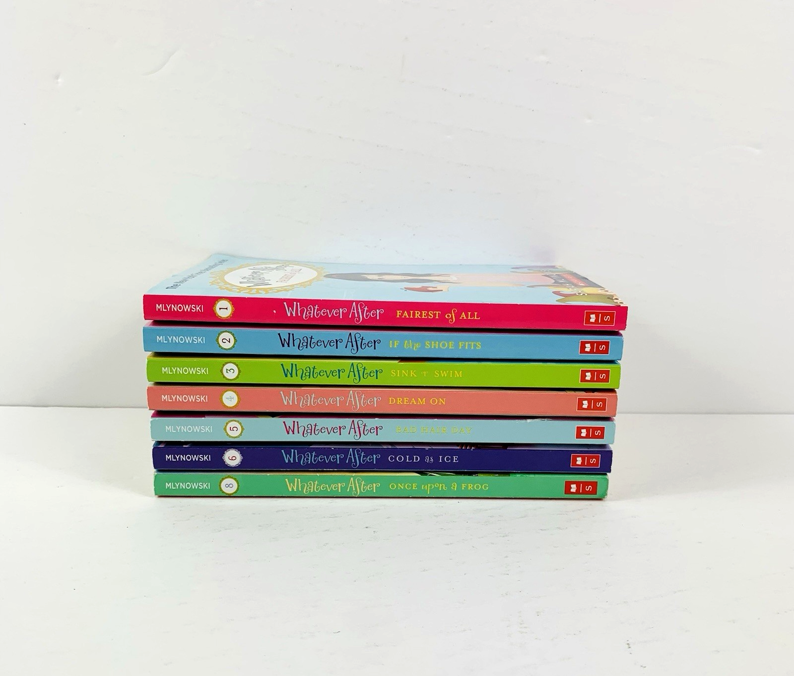 Sarah Mlynowski Whatever After Series Lot Of 7 Paperback Books #1-6, 8 ...