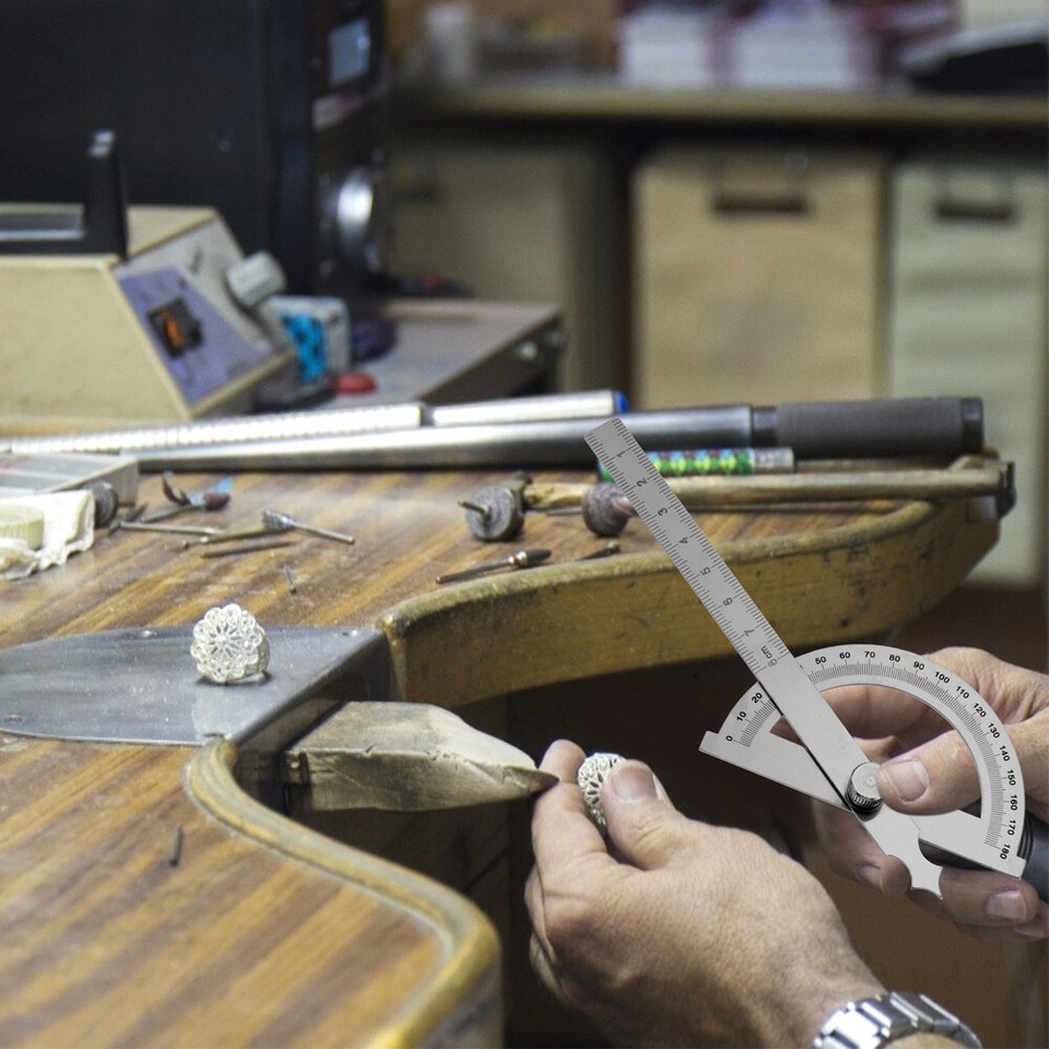 1PC Swing Arm Protractor Protractor with Swing Arm carpenter angle ...