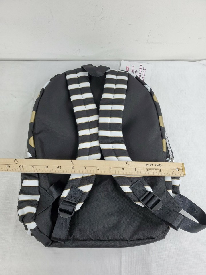 Justice Est 2004 Exclusive "just be you" Gold & White Polka-dot & Strip ...