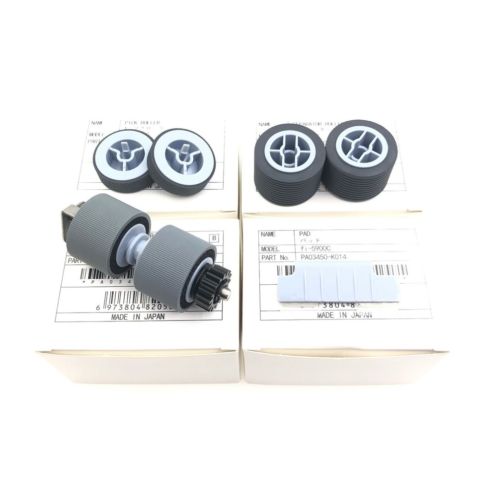Scanner Feed Pickup Brake Saparation Roller for Fujitsu fi-5900 fi-5950 ...