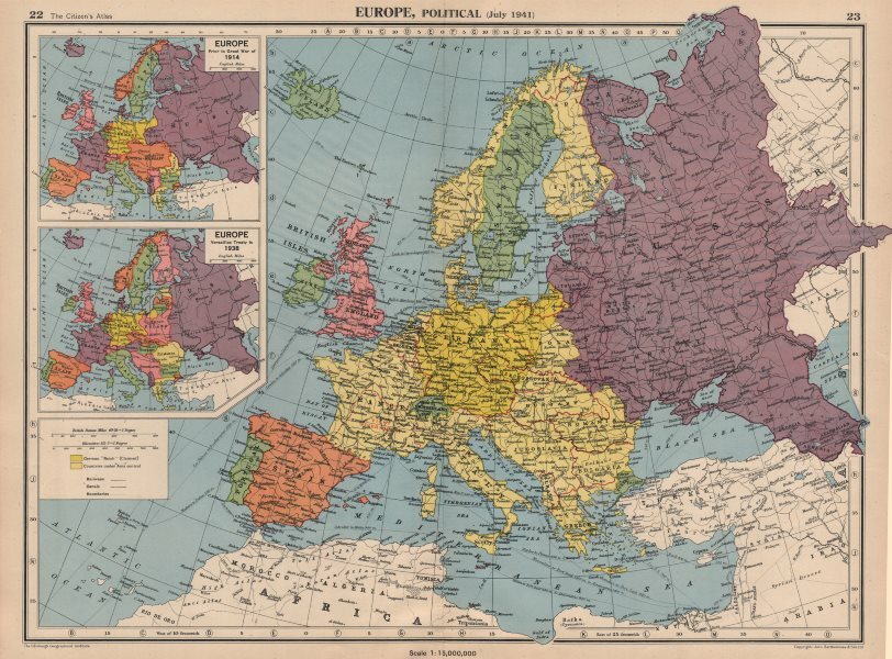 Third Reich Map Europe