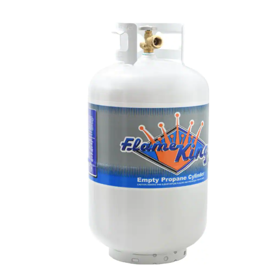 30LB Steel Propane Tank Cylinder with Type 1 Overflow Protection Device ...