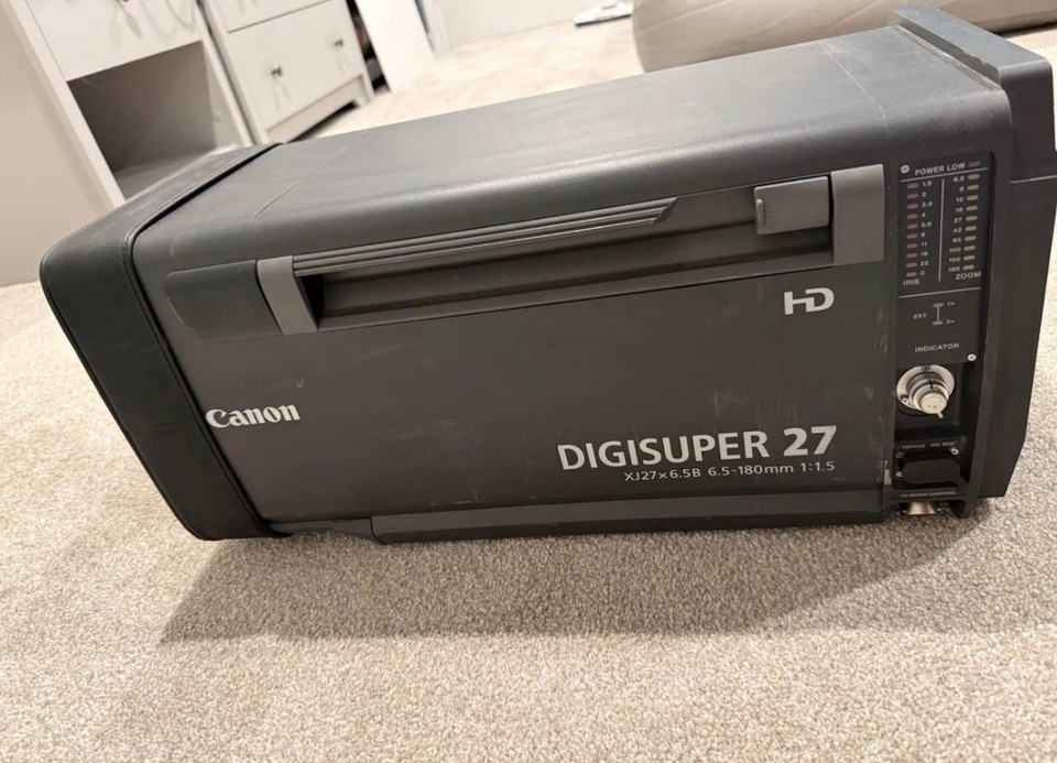 Canon XJ27x6.5B 6.5-180mm Canon DIGI SUPER 27 HD with both modules SMJ ...