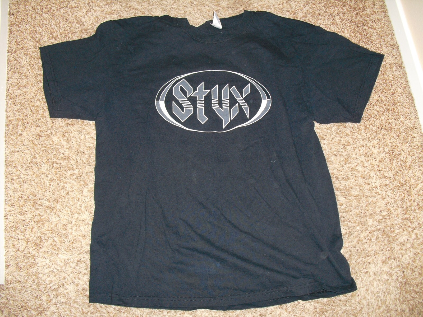 STYX Band Shirt Unisex T Shirt Adults Large Classic Rock My Ass! Tour ...