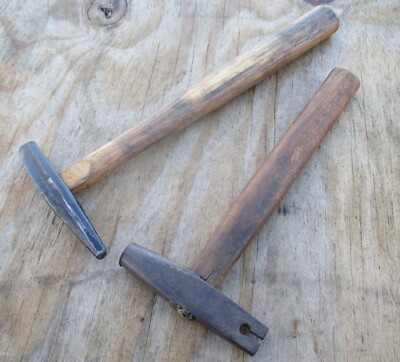 2 VINTAGE UNMARKED HAMMERS - SAW SET & MAGNETIC TIP TACK HAMMER | eBay