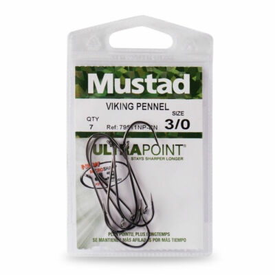 Mustad UltraPoint Viking Pennel Hooks - Cod Bass Pollock Wrasse Ray Sea ...
