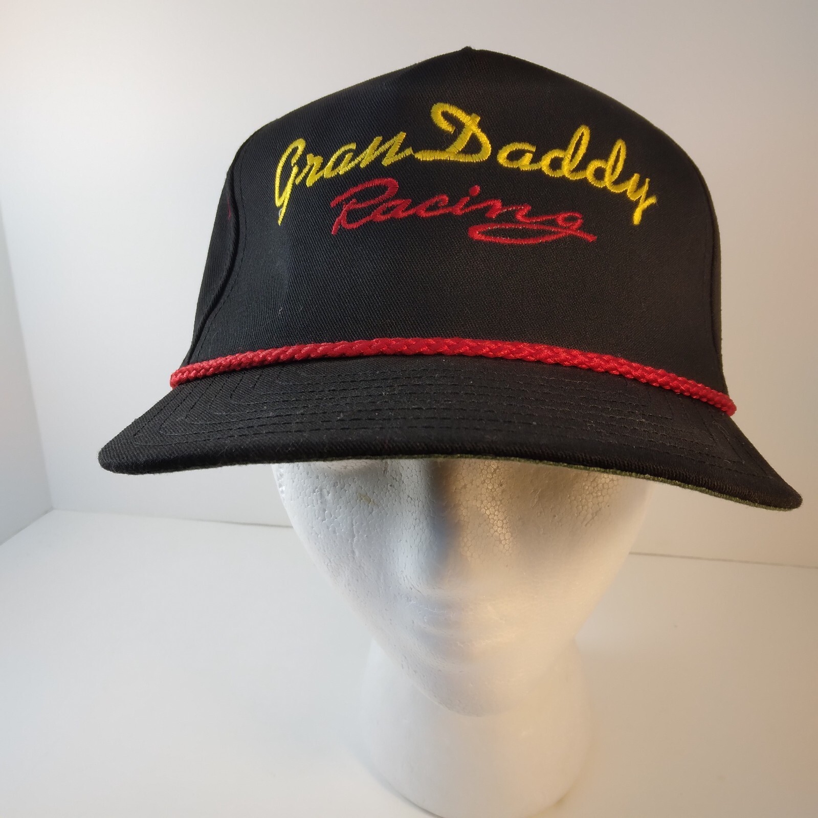 Gran Daddy Racing Hat Embroidered Black Adjustable Sn… - Gem