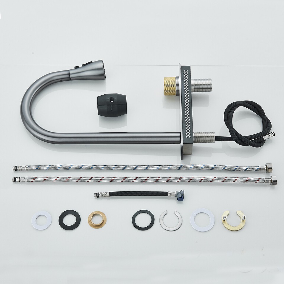 Single Bowl Stainless Steel Rectangular Kitchen Sink Undermount Pull ...