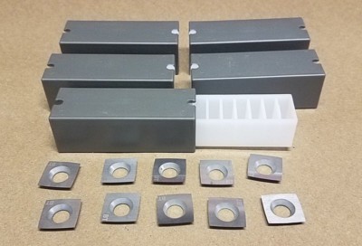 Lot of (50) Genuine Byrd Shelix Cutterhead 4 sided Carbide Insert ...