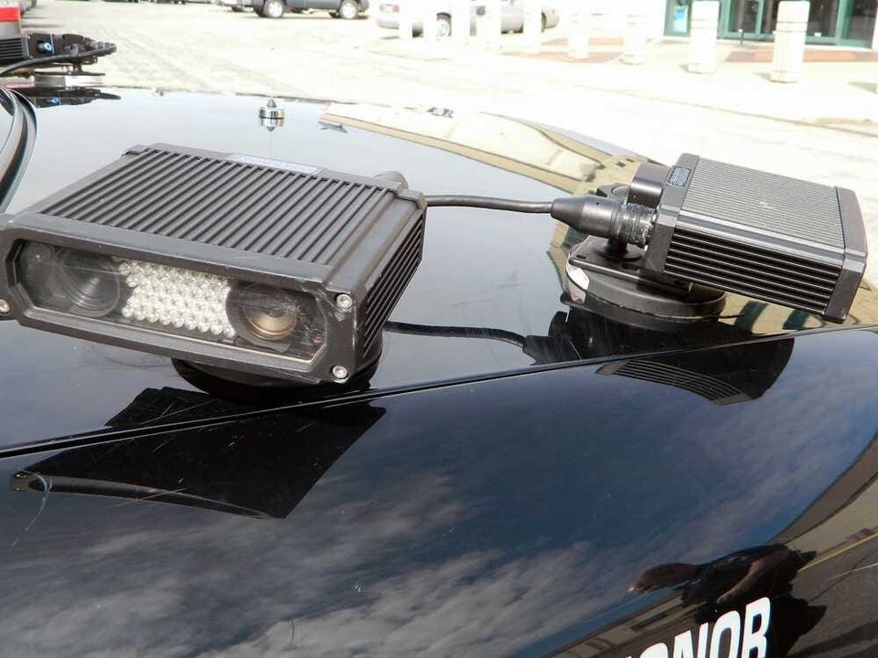 4 Pack 1/24 ALPR License Plate Reader Police Car SUV Fire EMS Lightbar ...