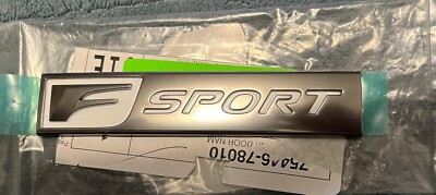 LEXUS OEM FACTORY F SPORT REAR EMBLEM NAME PLATE 2015-2016 NX200T | eBay