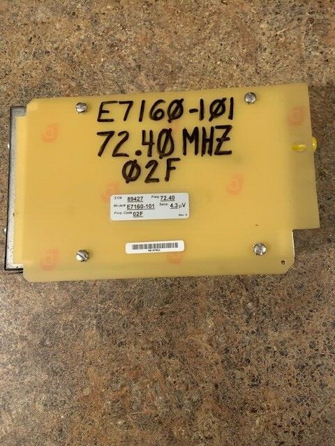 TELEMOTIVE E7160-101 MASTER RECEIVER MODULE BOARD | eBay