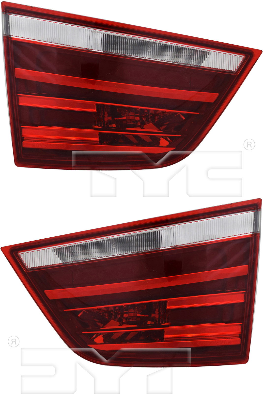 For 2011-2017 BMW X3 Tail Light Inner Driver and Passenger Side Halogen ...