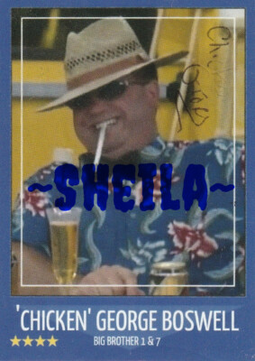 Chicken George (BB1 & BB7 Contestant) Trading Card Autograph | eBay