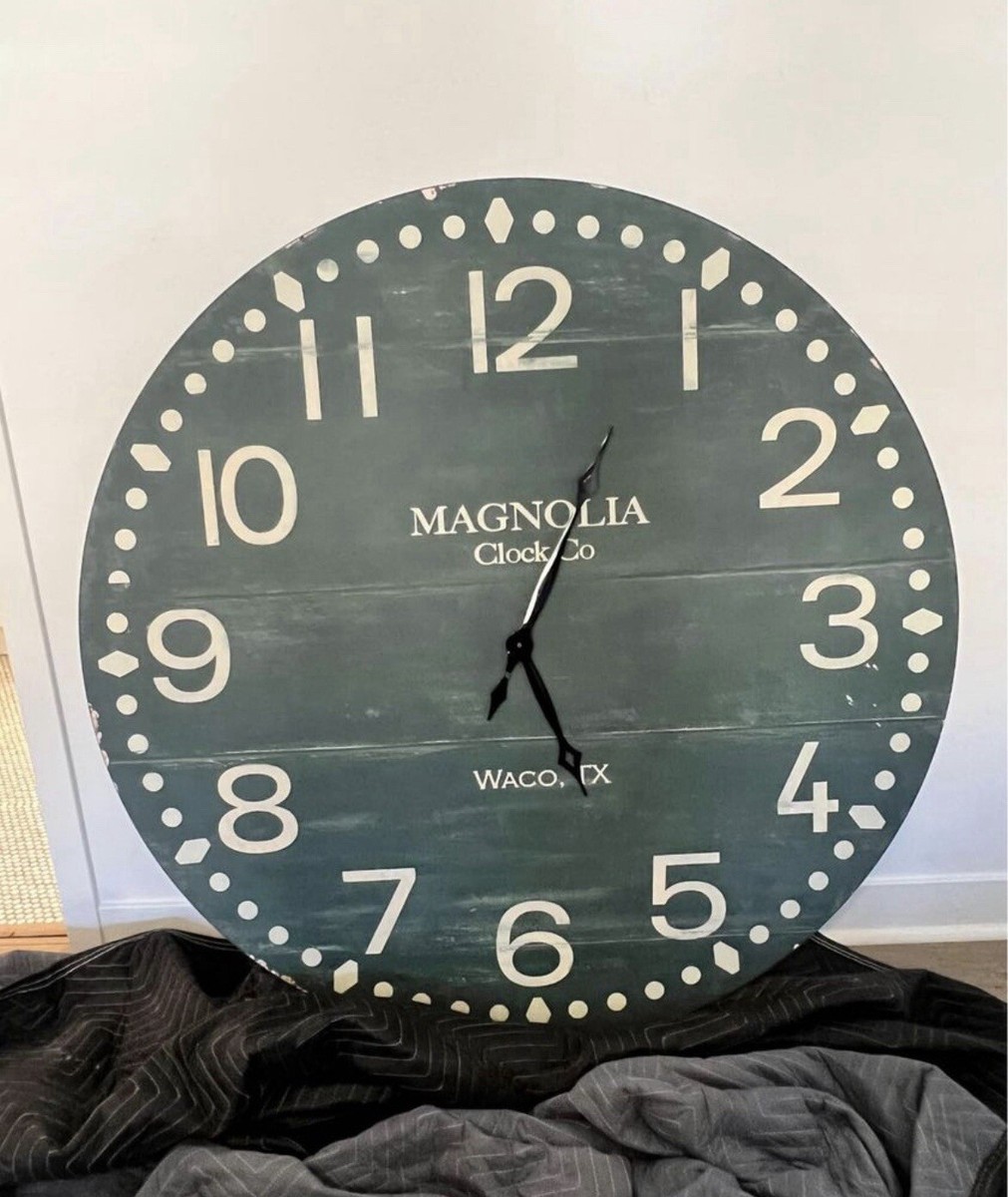 Magnolia Joanna Gaines Clock For Joanna Gaines, Home Is The Heart Of A
