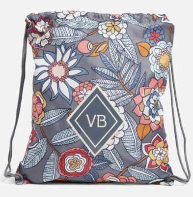 Vera Bradley TROPICAL EVENING Drawstring Backsack Light (New) | eBay
