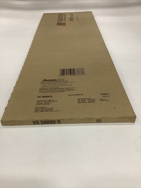 Engine Valve Cover Gasket Set Fel-Pro VS 50090 R for sale online | eBay