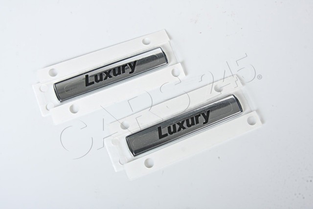Genuine BMW F10N F11N F30 Nameplate Lettering LUXURY x2 2pcs OEM ...