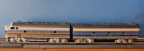 HO Scale Baltimore & Ohio Set F7 locomotive and B unit | eBay