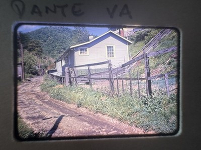 Vintage 35mm Slide Photo Dante Virginia Appalachia Coal Town Street ...