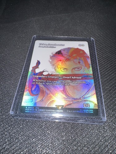 Firion, Swordmaster Borderless - MTG - Final Fantasy #0003 (NM, FOIL ...