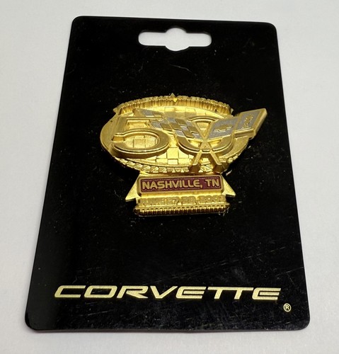 Corvette 50Th Anniversary Nashville Crawl 2003 Limited Edition Lapel ...