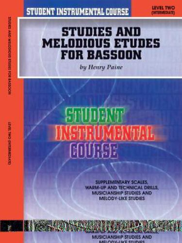 Student Instrumental Course Studies and Melodious Etudes for Bassoon ...