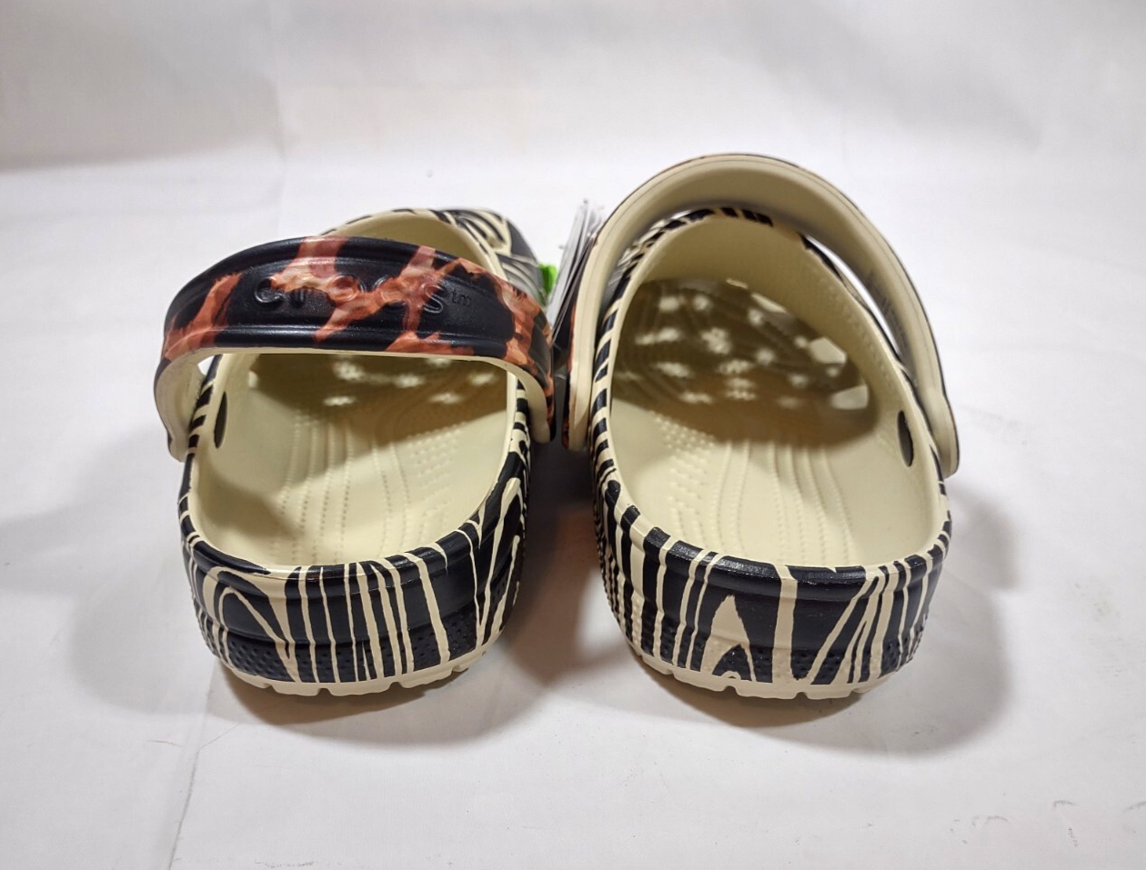 Crocs Classic Animal Remix Clog Women's Size 8 Men's 6 Zebra Leopard ...
