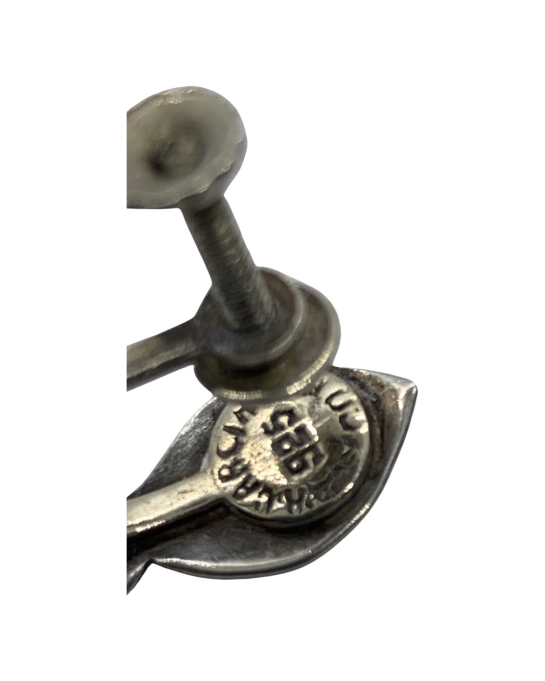 A Garcia Mexico Sterling Silver Marked 925 Earrings Scew Back Dangle ...