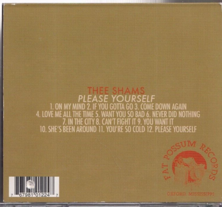 1 CENT CD Thee Shams – Please Yourself / Garage Rock | eBay