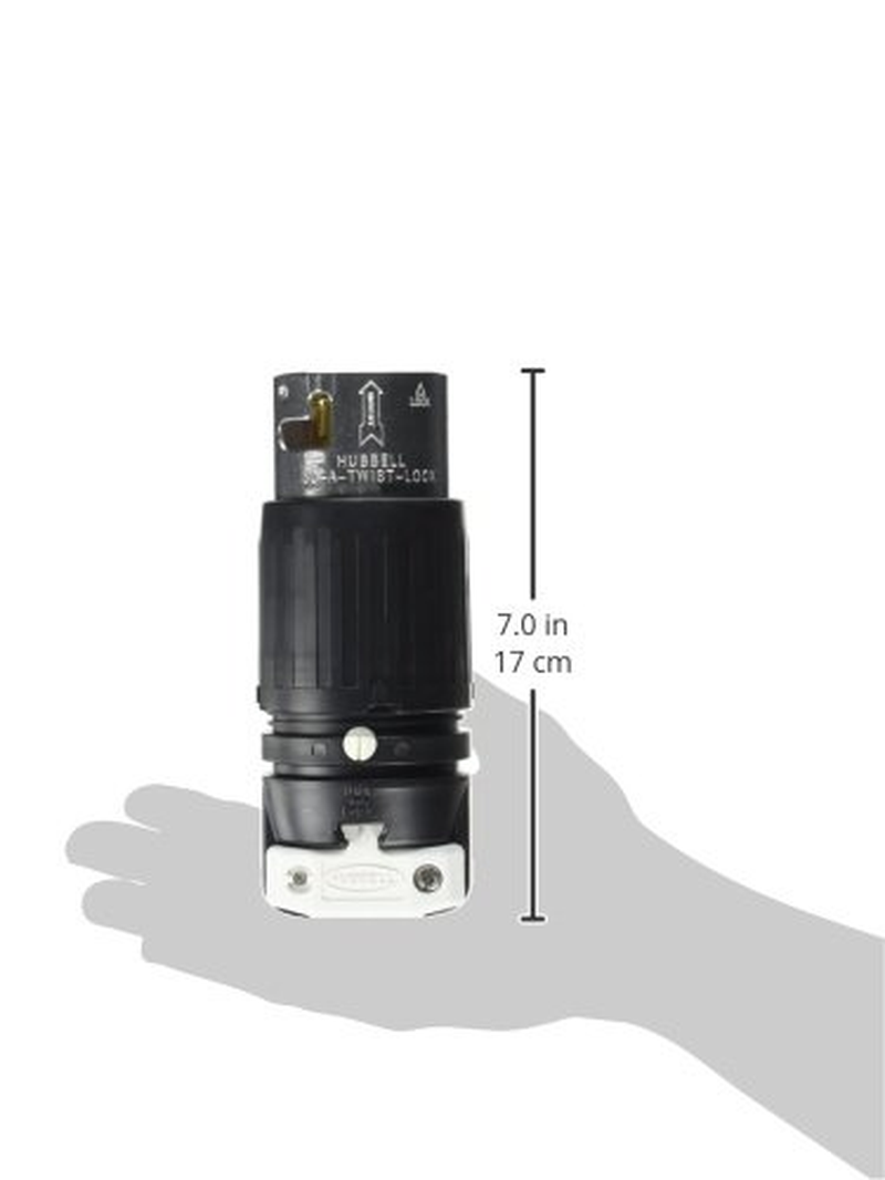 Hubbell 50A C Locking Plug - CS6365C for sale online | eBay