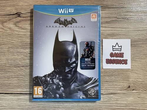 Batman Arkham Origins Nintendo Wii U Neuf Sous Blister New Sealed Neu ...
