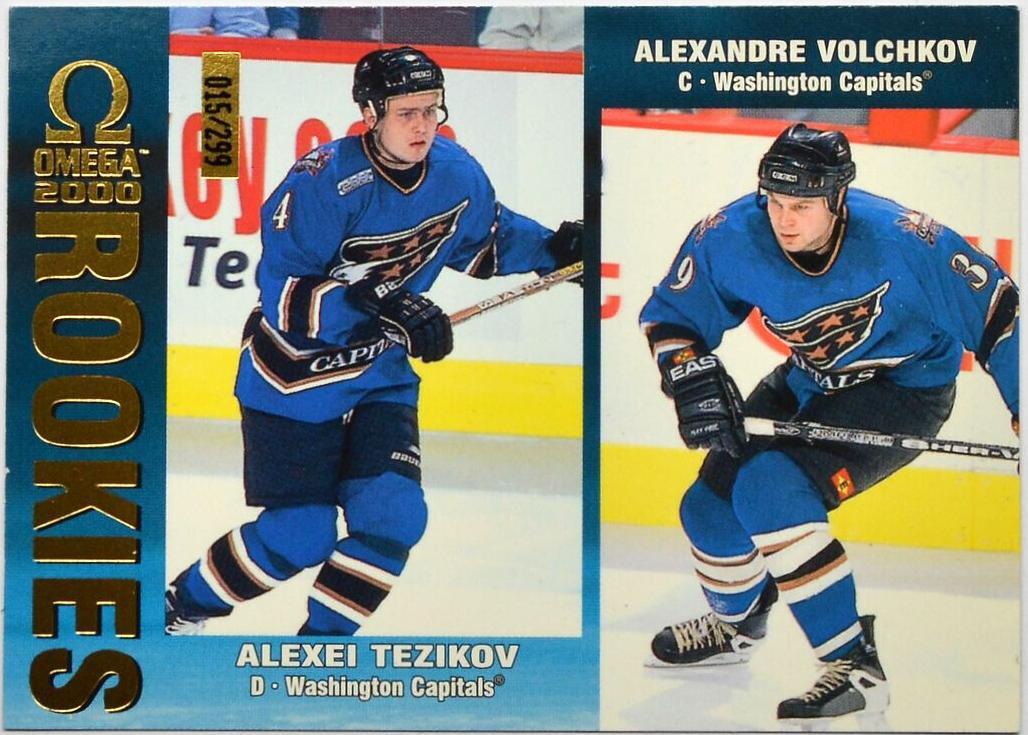 1999-00 Pacific Omega - Alexei Tezikov, Alexandre Volchkov #247 Gold ...