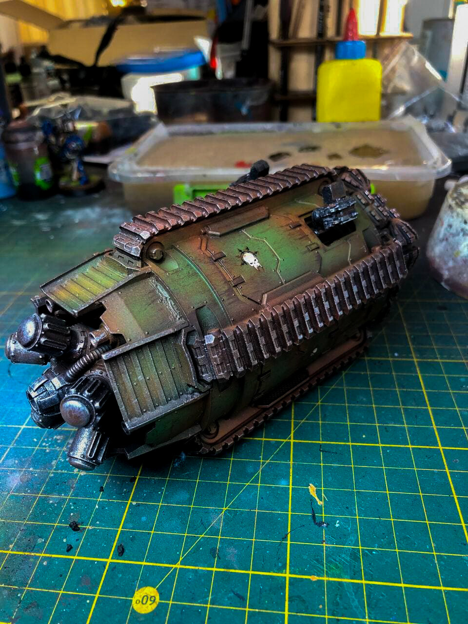 Custom Order - Warhammer 40k. Terrax Pattern Termite Assault Drill pro ...