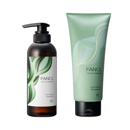 FANCL Tsuyagoromo Vital Volume Shampoo 350ml & Treatment 250g Set | eBay