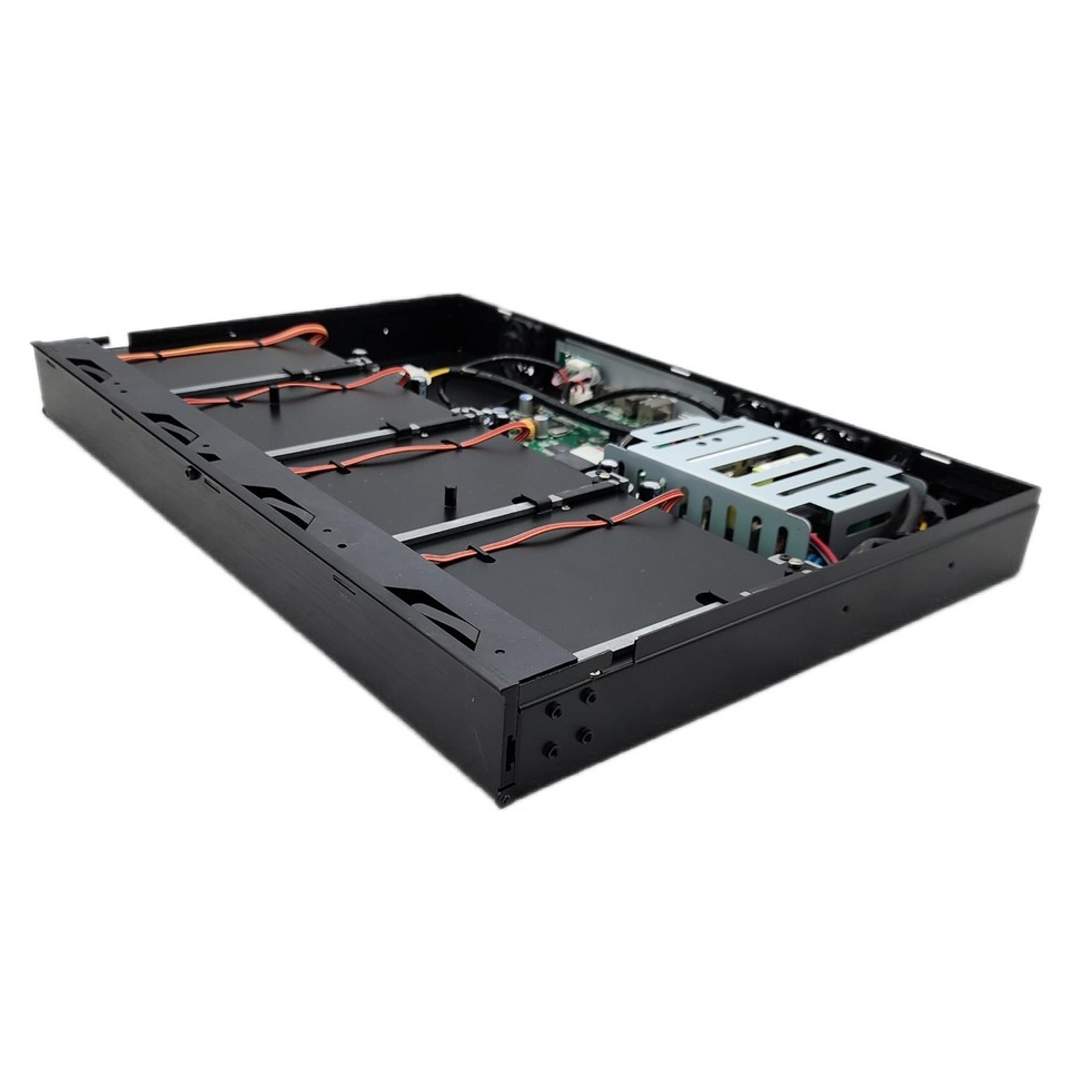 NEW Addonics 1U Rackmount Tabletop Storage Array 4x SATA HDD 3.5" RAID ...