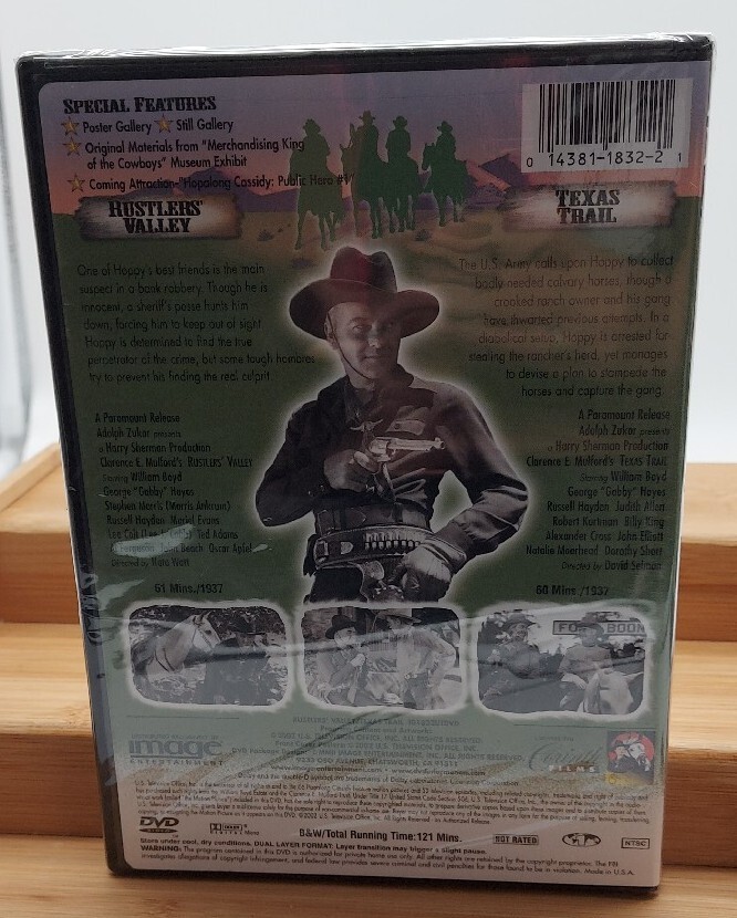Hopalong Cassidy: Rustlers Valley/Texas Trail - Double Feature (DVD ...