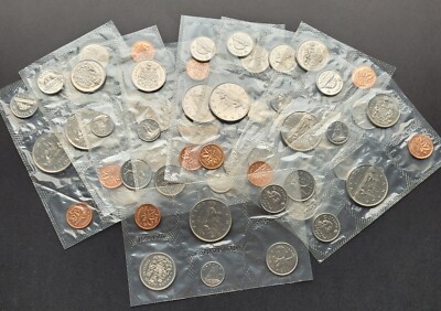 CANADA LOT OF TEN PROOF LIKE SETS 1968 *** COINS SETS ONLY *** | eBay