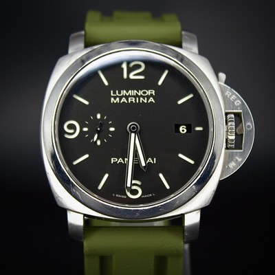 Panerai Luminor Marina 1950 3 Days PAM 312 Automatic Black Dial Steel ...