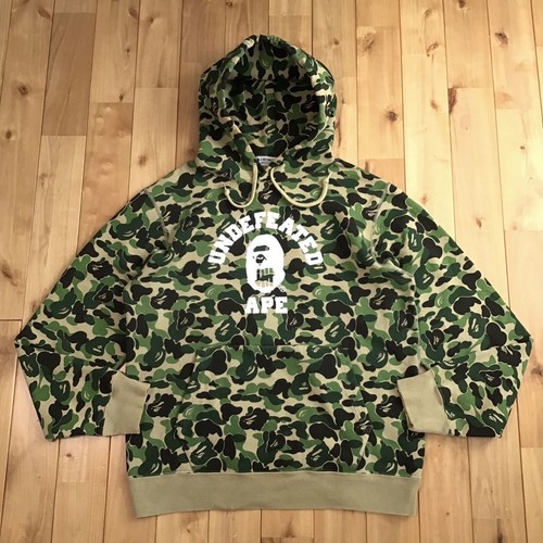 Undefeated Bape Abc Camo College Pullover Hoodie L Size A Bathing Ape ...