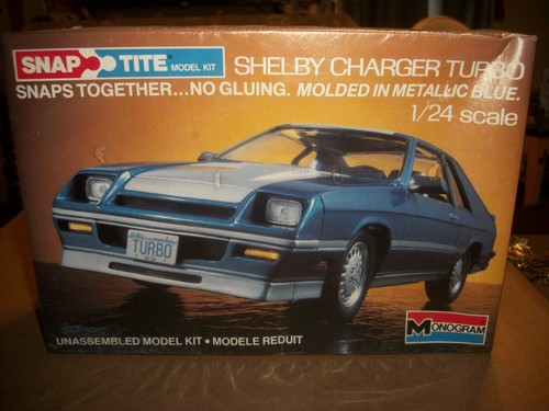 Vintage Sealed Monogram Snap Tite Dodge Shelby Charger Turbo Plastic ...