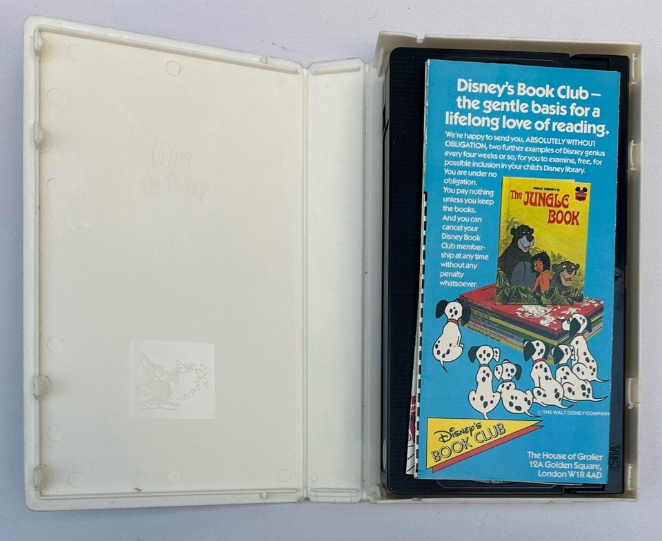 Pete's Dragon Disney VHS White Disney Case/Box PAL - Working | eBay UK