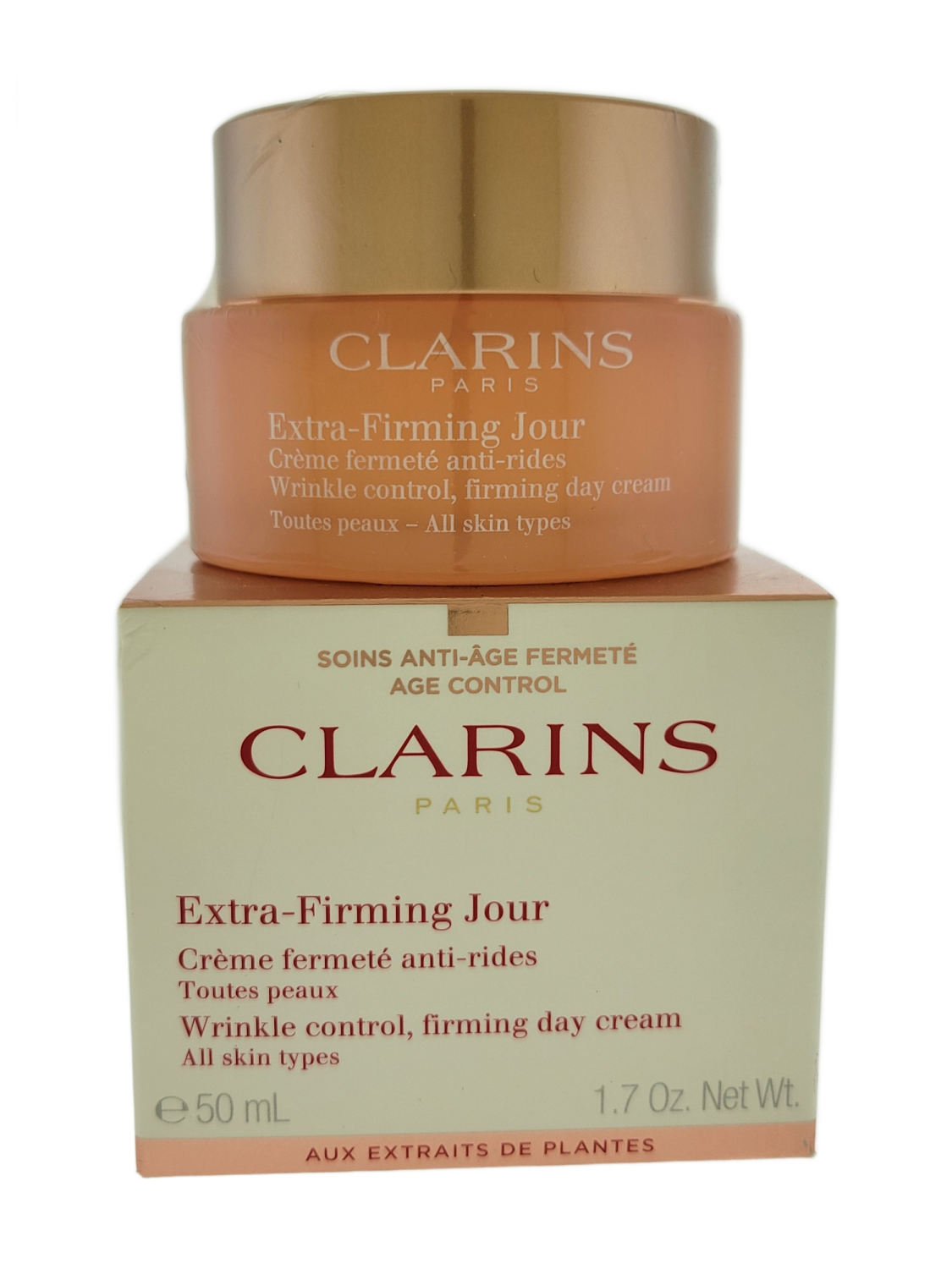 Clarins Extra Firming Jour Wrinkle Control Firming Day Cream 1.7oz ...