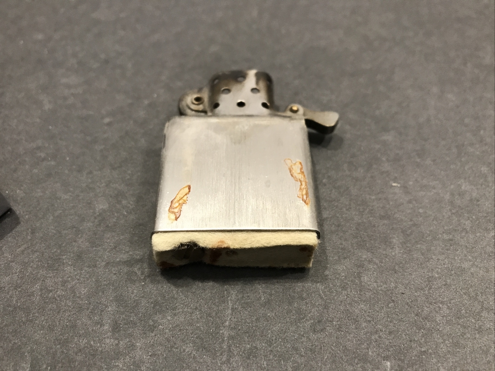 VIntage 2032695 Patent 5 Barrel Hinge Zippo Lighter Advertising RCA ...