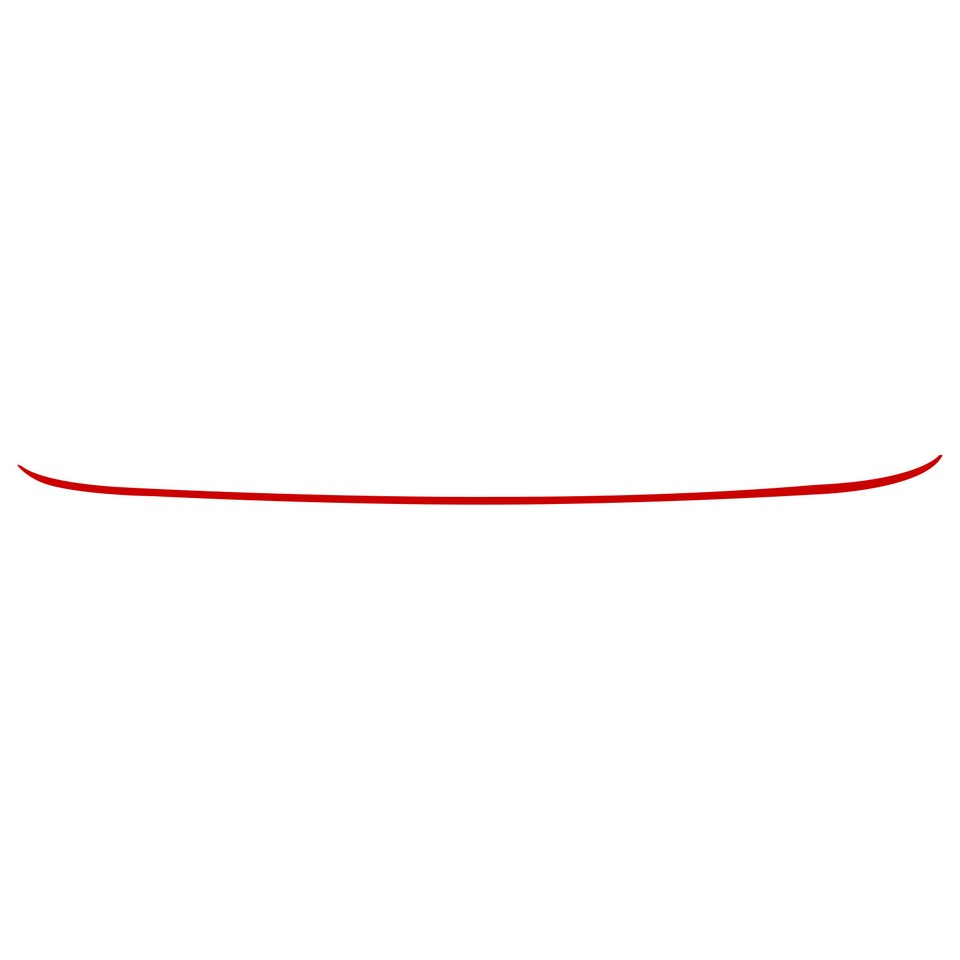 Red Front Grille Pinstripe Trim Sticker Decal For Lexus IS200T 250 350 ...