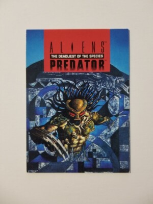 1993 ALIENS AND PREDATOR DARK HORSE ADVANCE COMICS TRADING CARD ...